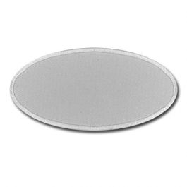 Custom made Oval Printed Patches 80mm x 40mm